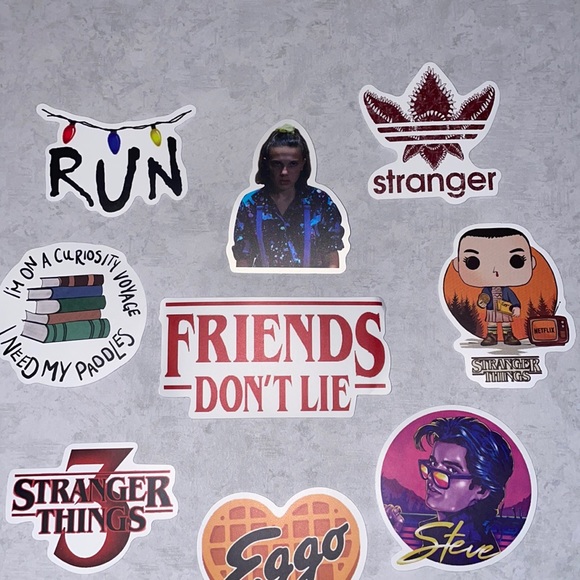 Stranger Things | Design | Pc Stranger Things Sticker Pack Stickers 80s ...